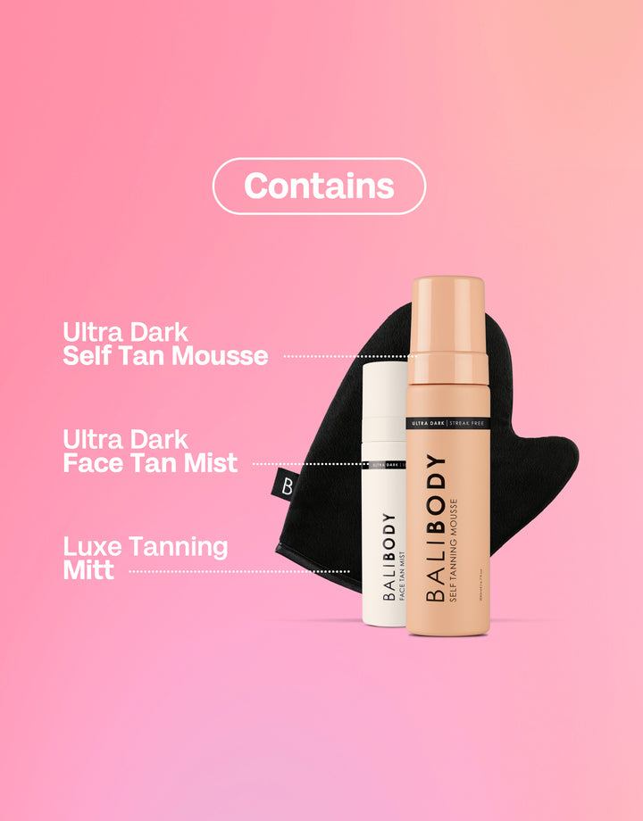 Ultra Dark Self Tanning Mousse – Bali Body EU